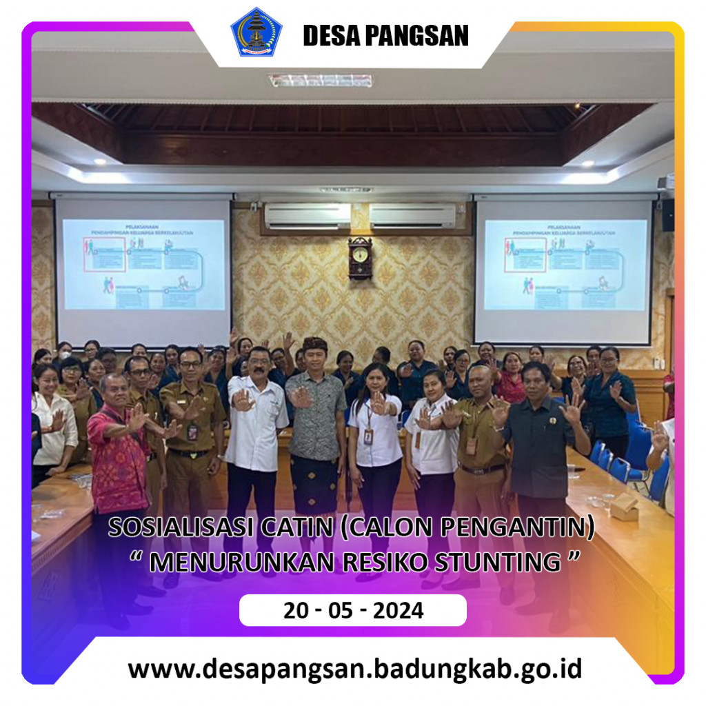 Sosialisasi Catin (Calon Pengantin) Menurunkan Resiko Stunting ...